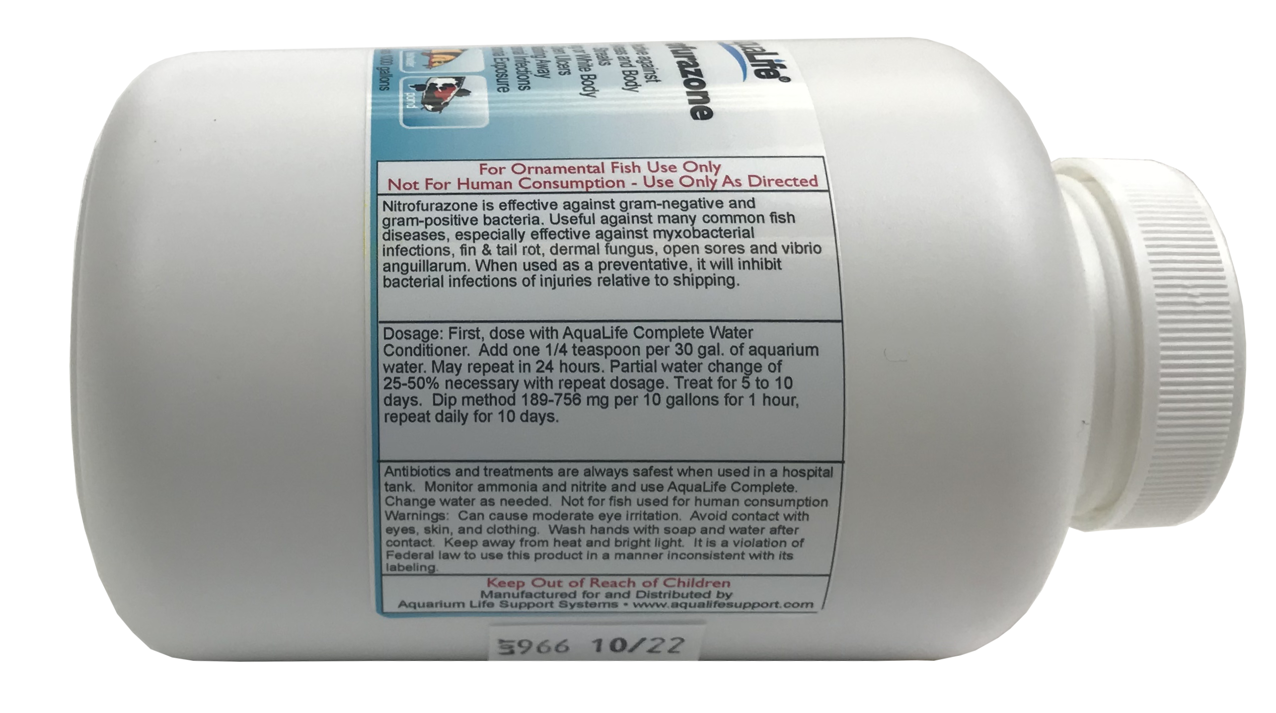 Product Detail: Nitrofurazone - Treats 1,000 Gallons